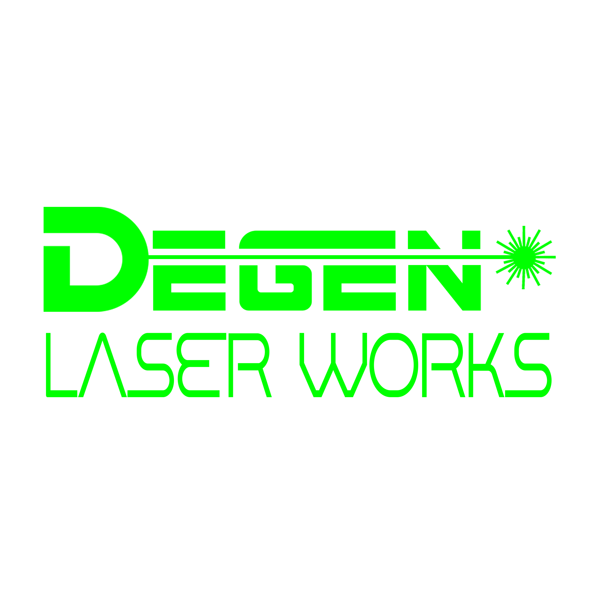 Degen Laser Works & Brothers Merchandise