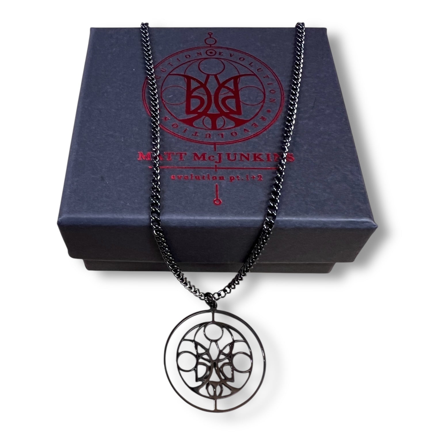 Matt McJunkins Black Sigil Necklace & Brothers Merchandise